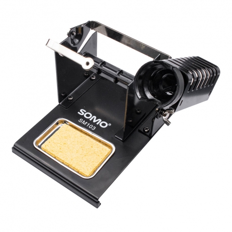 پایه هویه فلزی سومو SOMO به همراه جاحلقه سیم لحیم مدل SM103 – فروشگاه آلتین الکترونیک