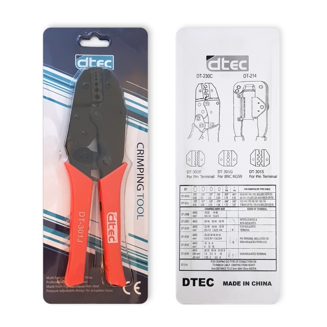 آچار پرس BNC مارک DTEC مدل 301J – فروشگاه آلتین الکترونیک