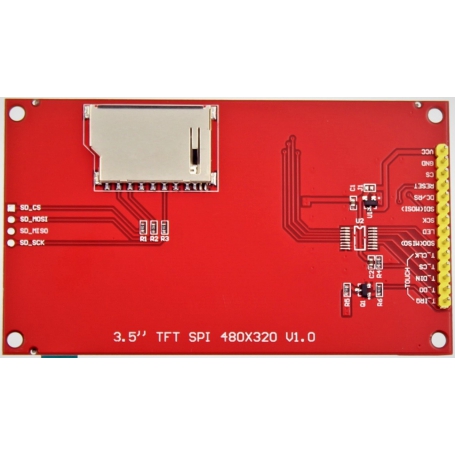 ماژول نمایشگر “LCD 3.5 درایور ILI9488 ارتباط SPI – فروشگاه آلتین الکترونیک
