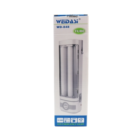 چراغ اضطراری شارژی ویداسی WEIDASI مدل WD-848 – فروشگاه آلتین الکترونیک